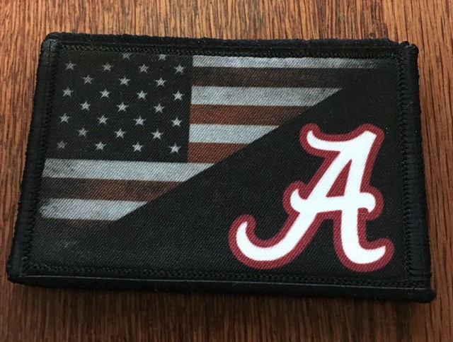 Alabama Football USA FLAG Morale Patch Tactical Military Army Badge ...