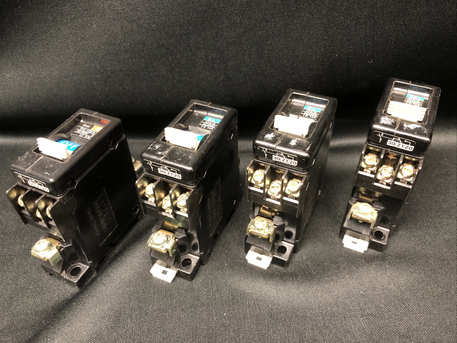 Lot of 4 Fuji CP31 Circuit Protectors 3A, 5A (x2), and 20A | eBay