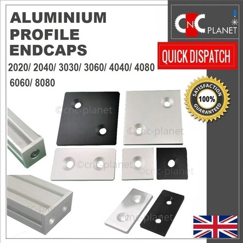 End Caps Plates Mount 2020 4040 4080 3060 V-Slot T Aluminum Extrusion ...