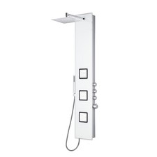 Blue Ocean SPA392M 52 inch Shower Panel Tower with Rainfall Shower Head ...