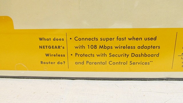 Netgear WGT624 108 Mbps 4-Port 10/100 Wireless G Router for sale online ...