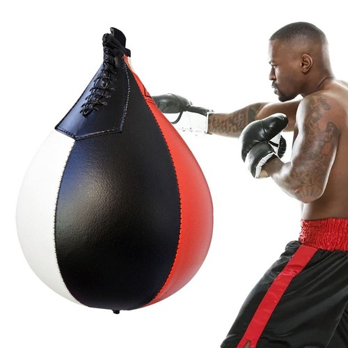 Heavy Duty Hanging Punching Ball Boxing MMA Pear Boxing Speedbags | eBay