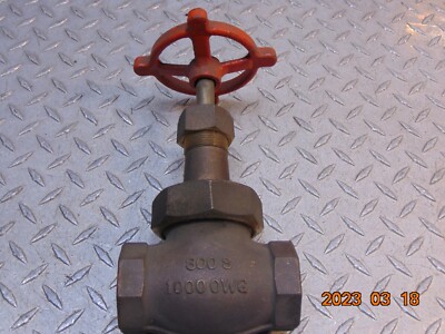 STOCKHAM 1-1/4" THREADED GLOBE VALVE 1000 OWG 300S FIG. B-74 | eBay