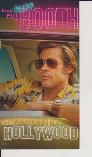 Bpz - Brad Pitt - Cliff Booth - Once Upon A Time En Hollywood | eBay UK