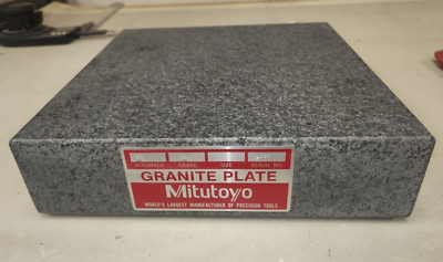 MITUTOYO GRANITE SURFACE PLATE | eBay