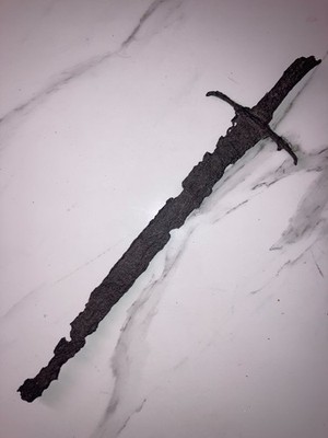 antique part of a French Italian estoc sword XV century medieval | eBay