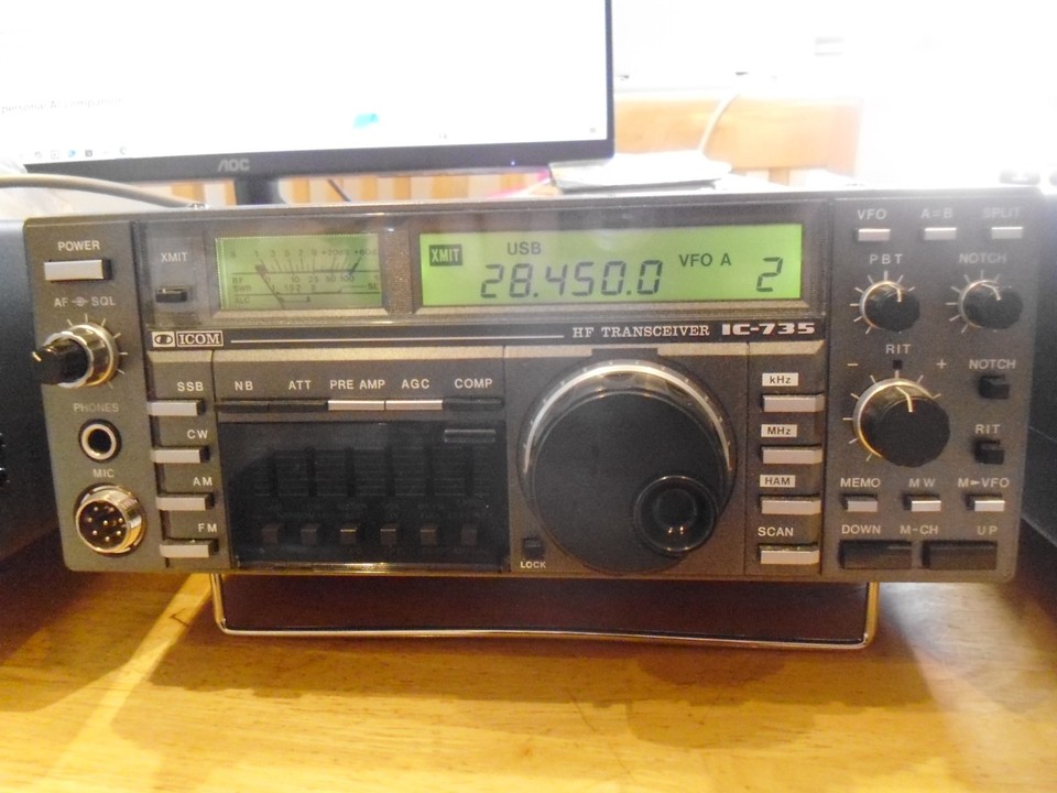 ham radio transceiver hf icom 735 line up | eBay UK
