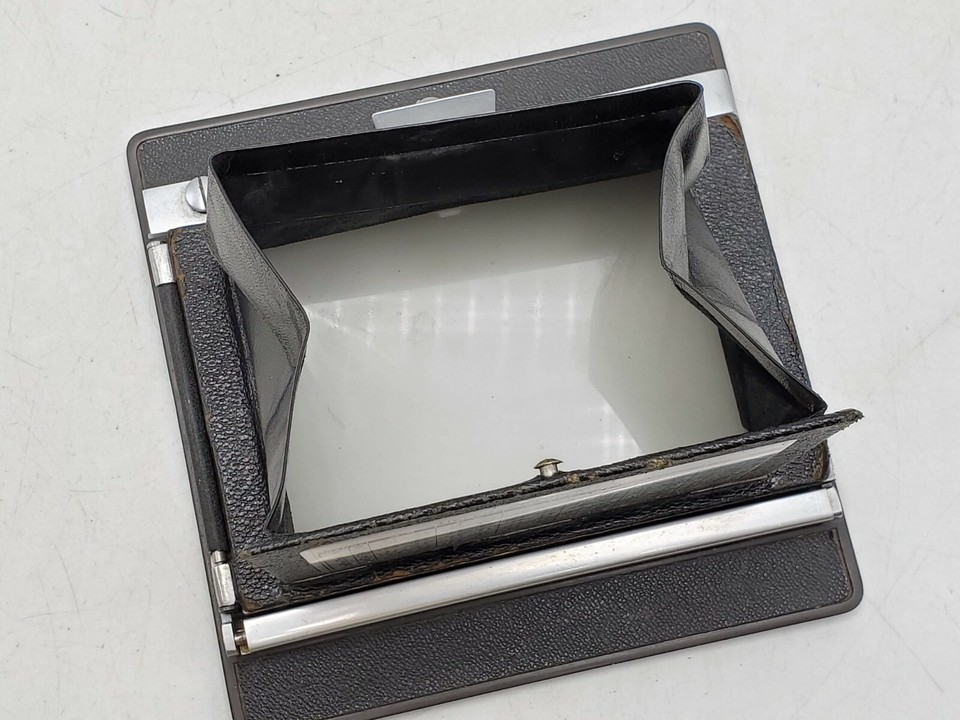 Vintage Linhof Technika 9x12 4x5" Rotating Ground Glass Back w/ Hood ...