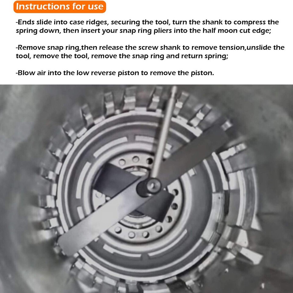 Tool GM 250 350 700 4L60E Rear Spring Compressor T-0151 700R4 TH350 TH ...