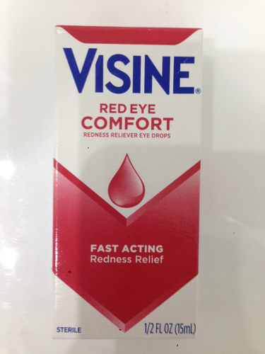 VISINE RED EYE COMFORT (ORIGINAL) EYE DROPS 15ml GET RED OUT FASTPOST ...