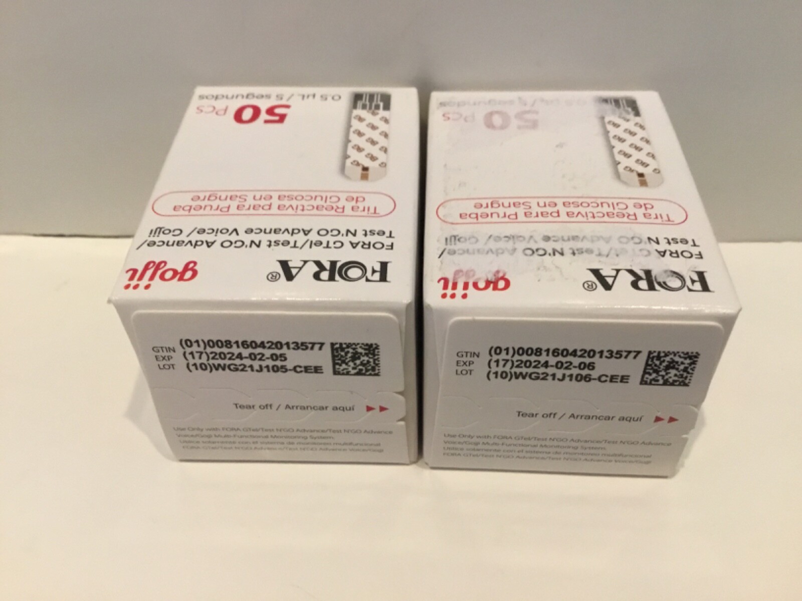 100 FORA Gojji Blood Glucose Test Strips New 2 Boxes Of 50 Free 100-fora-gojji-blood-glucose-test-strips-new-2-boxes-of-50-free