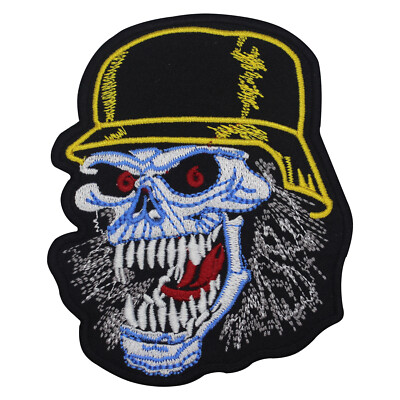 Racing slayer Biker Embroidery Iron on Sew on Patch Badge For Clothes ...