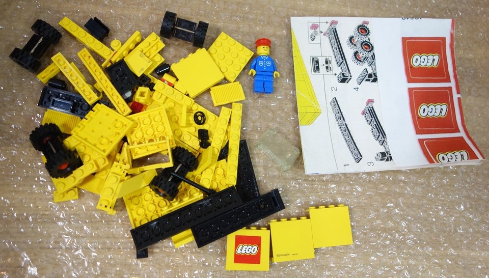 1983 Lego Legoland 6692 Tractor Trailer Complete Manual Copy! | eBay