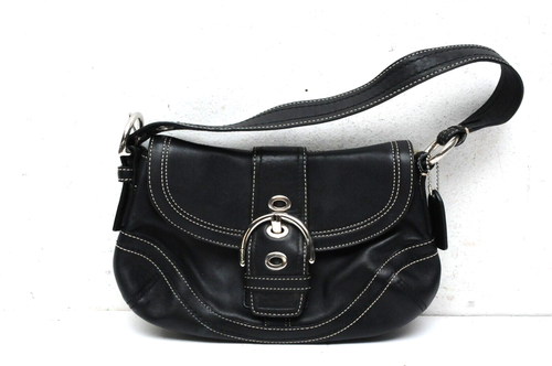 Vintage Coach Soho Hobo Shoulder Bag Purse 10909 Black Leather Y2K MINT ...