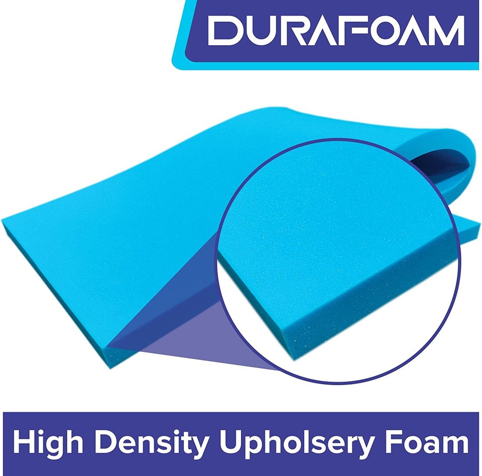 DURAFOAM UPHOLSTERY FOAM SHEETS - ALL SIZES / THICKNESS FOAM SHEET , UK ...