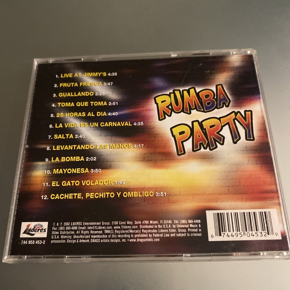 Rumba Party - Various Artists, 2002 ,Music CD 💿 Espanol Spanish | eBay