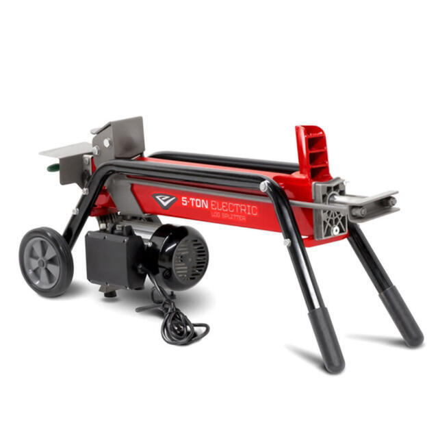Earthquake 5-Ton Electric Log Splitter - Black/Red (32228) for sale ...