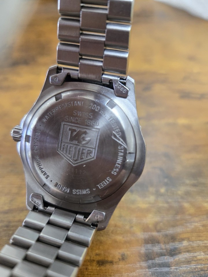 Vintage Midsize 34mm Tag Heuer Professional 2000 Series Coke Bezel ...