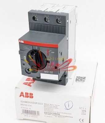 1PC New ABB MS132-0.4 0.25-0.40A Motor Circuit Breaker 1SAM350000R1003 ...