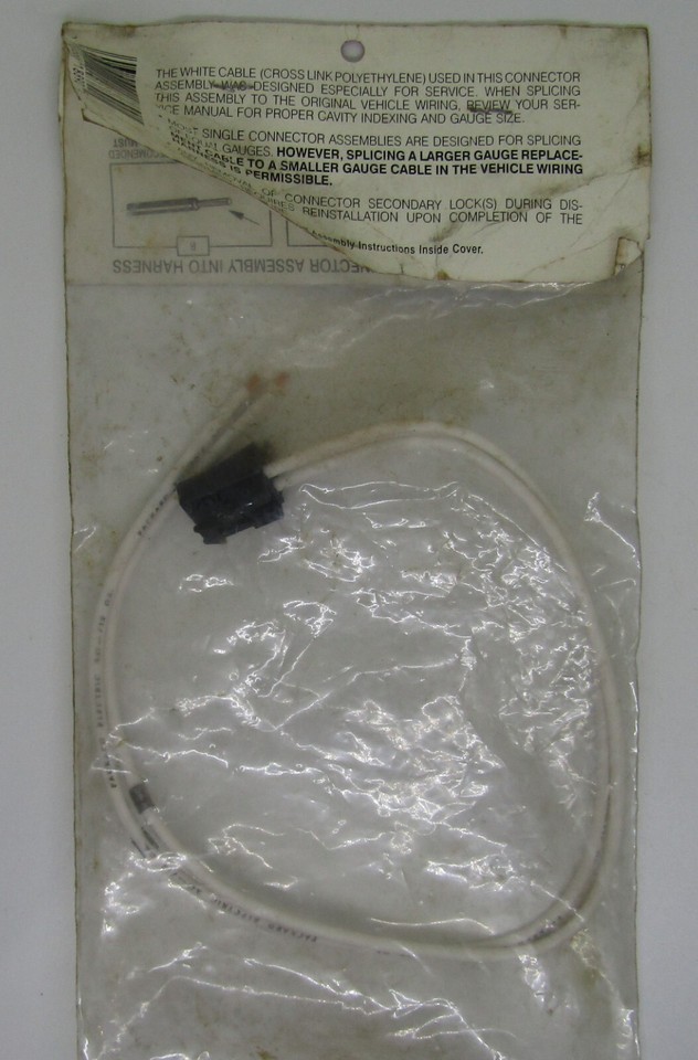 NEW DELCO GM GENERAL MOTORS MOTOR-BLOWER CONNECTOR PART NO. 12101888 ...