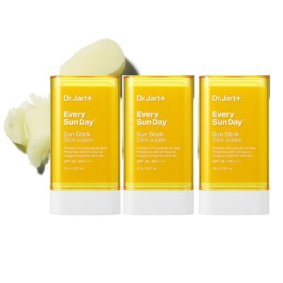 Dr. Jart+ Every Sun Day Sun Stick 19gx3pcs (SPF48 PA++++) Sunscreen ...