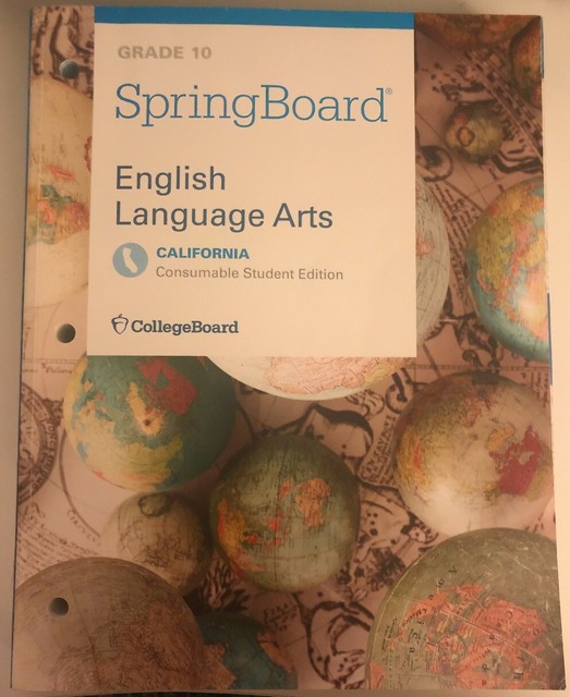 Springboard English Language Arts Grade 10 Consumable Student Ed springboard-english-language-arts-grade-10-consumable-student-ed
