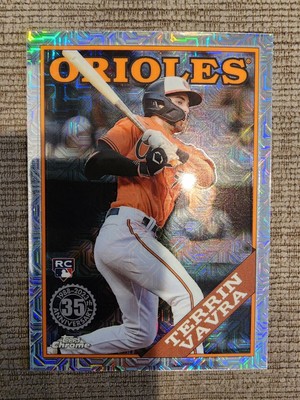 Terrin Vavra 2023 Topps Series 1 Rookie Silver Pack T88C-10 1988 RC ...