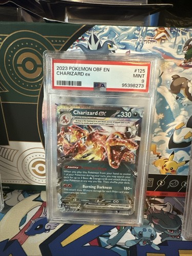 Pokémon TCG Charizard ex Sv03: Obsidian Flames 125/197 Holo Double Rare ...