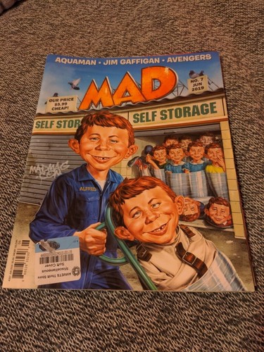 MAD Magazine #007 June 2019 AQUAMAN Jim Gaffigan AVENGERS Self Storage ...