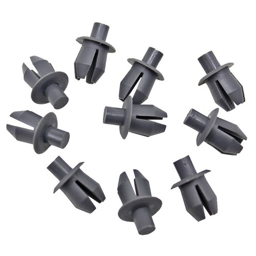 10 For VW Golf Jetta Skoda Audi Nylon Push-Type Retainer Bumper Fender ...