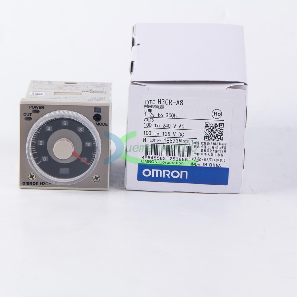 1PCS NEW OMRON H3CR-A8 Timer,8 Pin,100-240VAC,100-125VDC | eBay