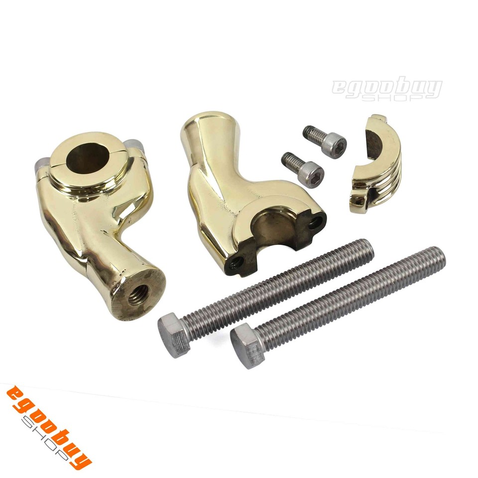 7/8" Motorcycle Handlebar Riser For Harley Dyna Cafe Racer Bobber ...