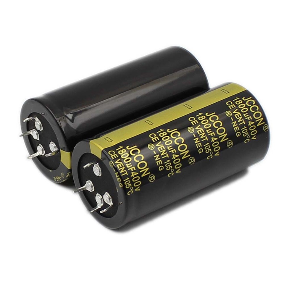 25V-450V Large Electrolytic Can Capacitors - Snap In 100uF-100000uF ...