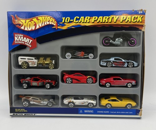 Hot Wheels 10 Car Party Pack ( Kmart Exclusive Vehicle ) | eBay