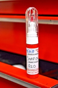 RED PAINT TOUCH UP PEN FOR SNAP ON TOOLBOX ROLLCAB TOP BOX TOOL BOX ...