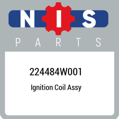 224484W001 Nissan Ignition coil assy 224484W001, New Genuine OEM Part ...