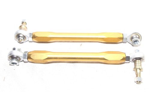 GOLD 1 Pair Rear Adj. Toe Arm Kit for 2000-2009 Honda S2000 AP1 AP2 S2K ...