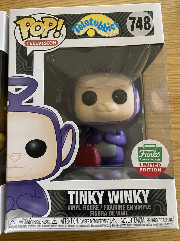 Funko Pop Teletubbies Tinky Winky - Limited Edition #748 889698359122 ...