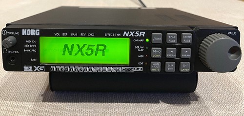 Korg NX5R MIDI GM Sound Module - Korg AI2 Synth (NS5R with Yamaha XG ...
