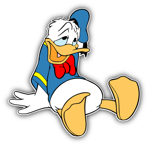 Donald Duck Sleepy