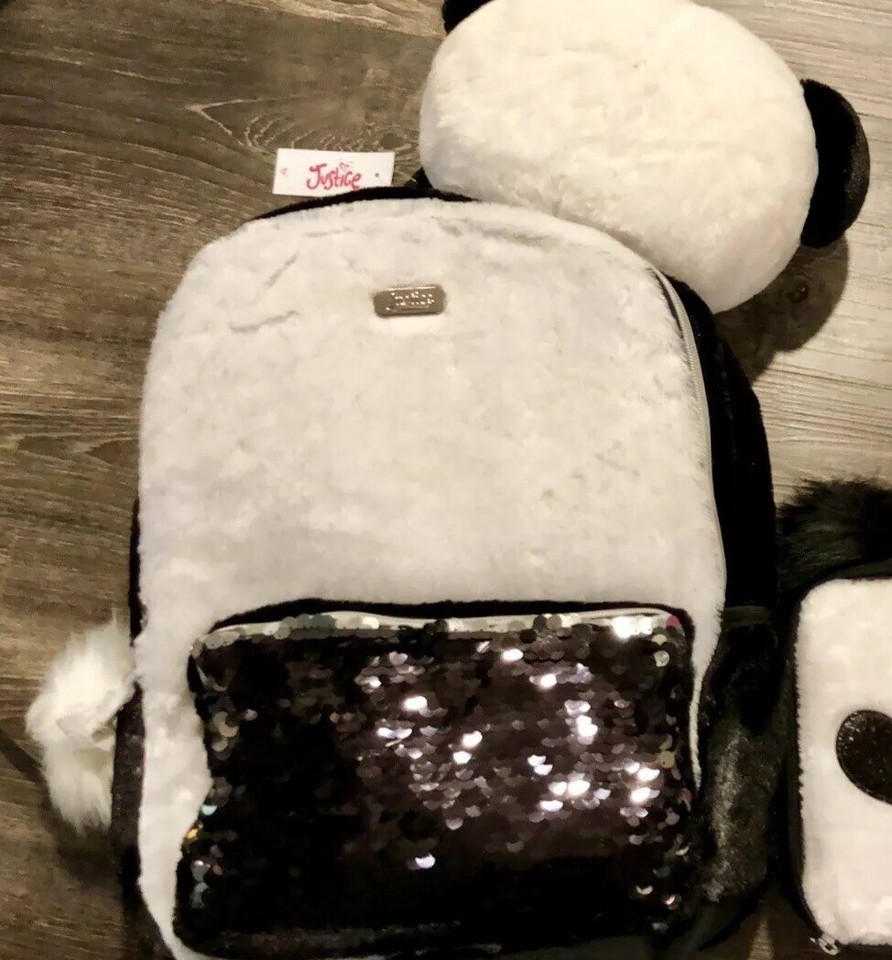 🐼 NWT JUSTICE Panda Critter Backpack NEW 2019 🐼 | eBay