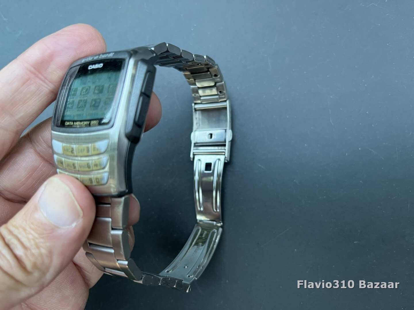 1992 CASIO EDB-610 (2550) e-Data Bank Data Memory 350 36mm watch - New ...