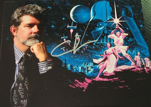 George Lucas Star Wars Signed 8x10 COA Autograph Photograph | eBay