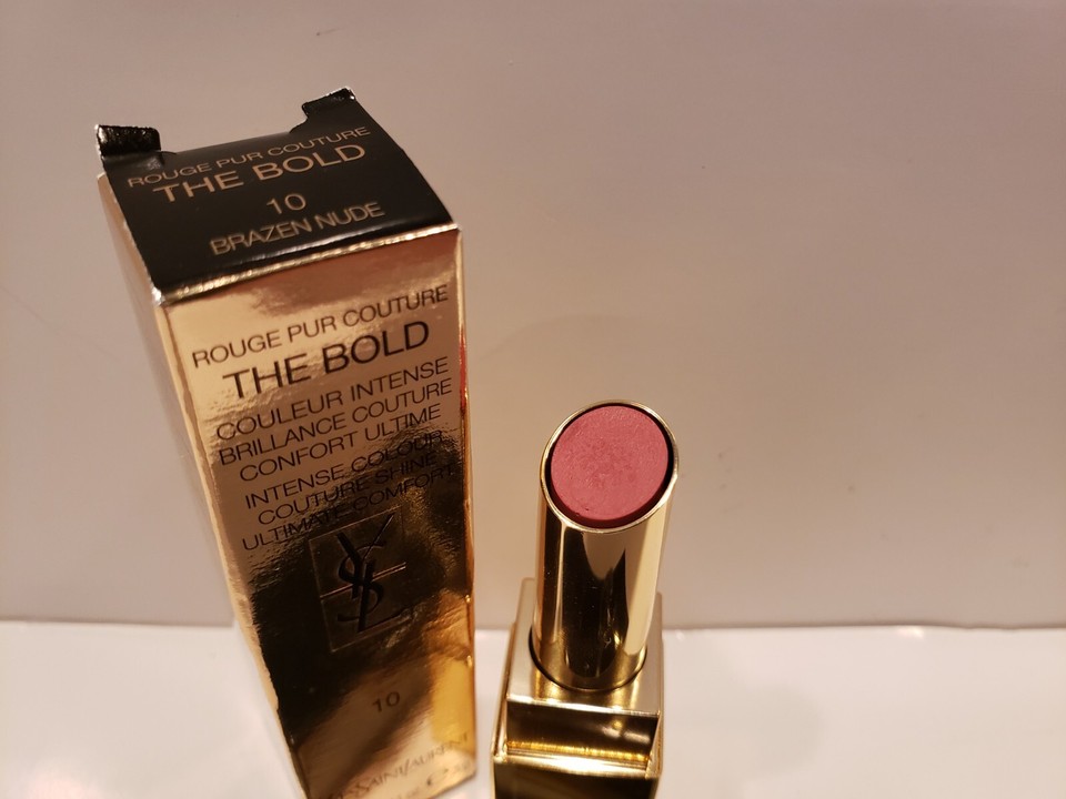 Yves Saint Laurent ~ Rouge Pur Couture THE BOLD ~ #10 Brazen Nude ~ NIB ...