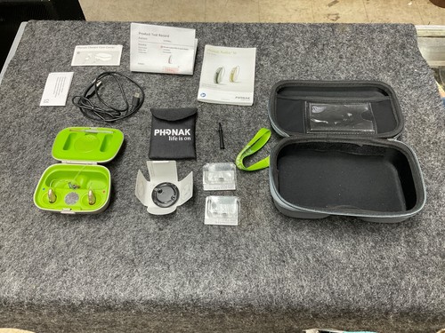 Phonak Audeo M90-R Pair Set Left Right Hearing Aids w/ Charger Case | eBay