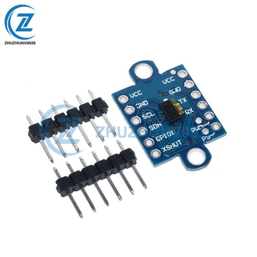 GY-53 VL53L0X Laser ToF Flight Time Range Sensor Module Serial PWM ...