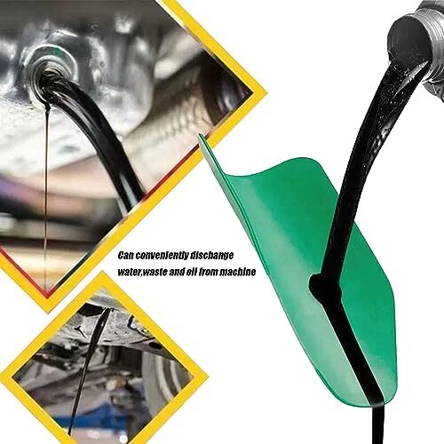 2 Pcs Flexible Draining Tool Oil Funnel Reusable Moldable Drain Oil ...