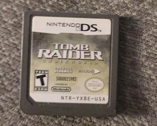 Tomb Raider: Underworld (Nintendo DS, 2008) No Box 788687400527 | eBay
