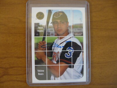 Jason Repko Auto 2001 Just Minors #BA.85 Bears Dodgers Autograph | eBay