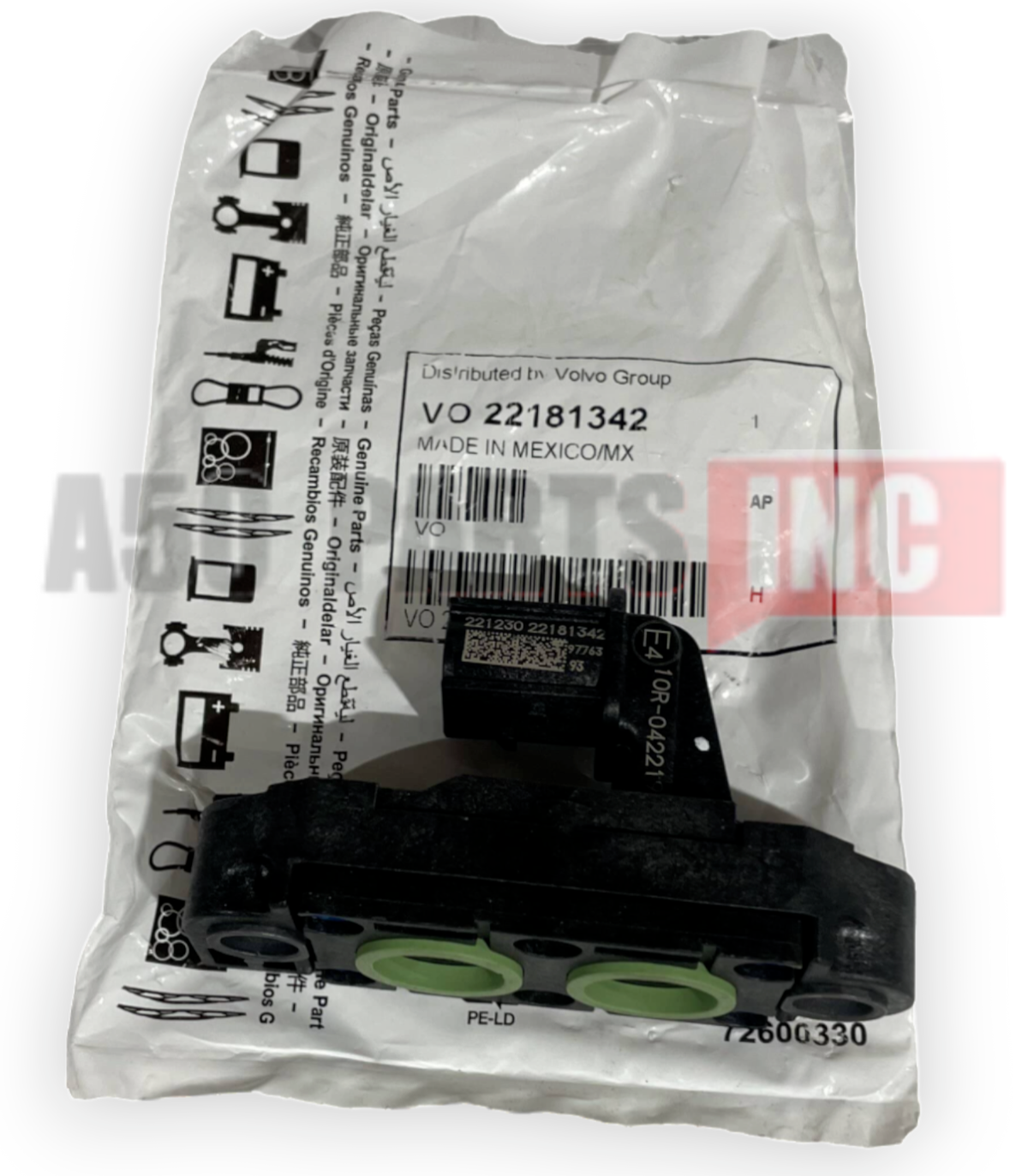 Volvo Truck Exhaust Pressure Sensor 21634076 for sale online | eBay